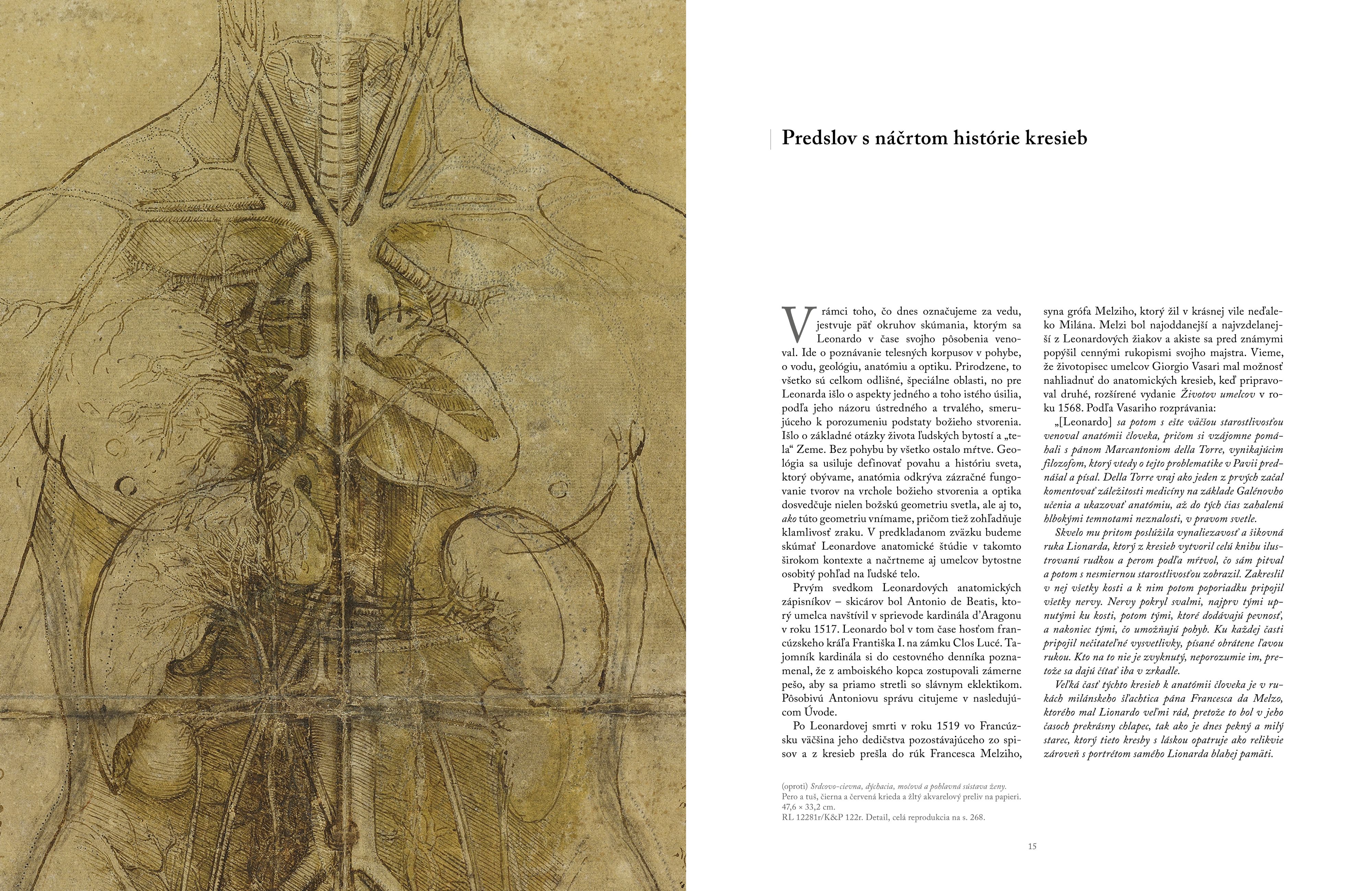 Leonardo da Vinci – Anatomický atlas | Luxusná knižnica